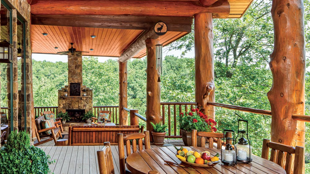 Stacking the Deck at Your Log Home