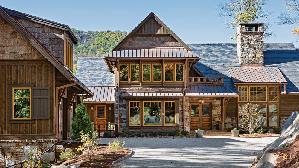 A Natural Timber Home Retreat in North Carolina