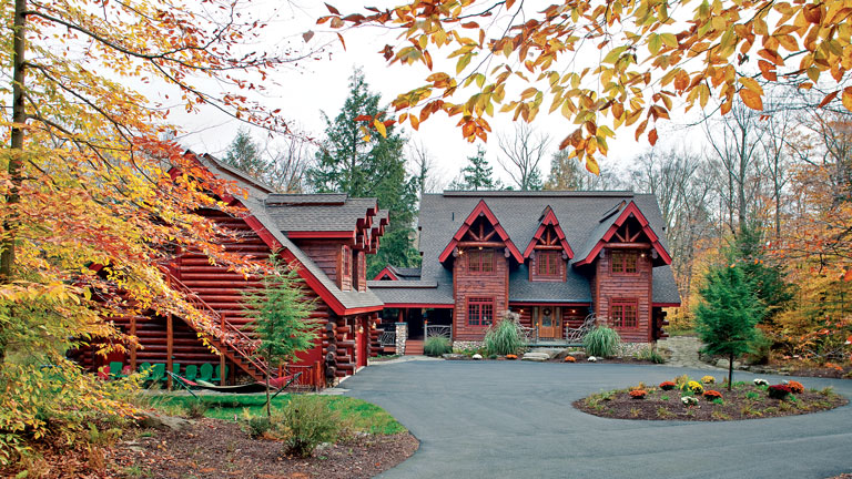 Rustic Adirondacks Log Cabin Adirondack Cabin Photograph By Linda
