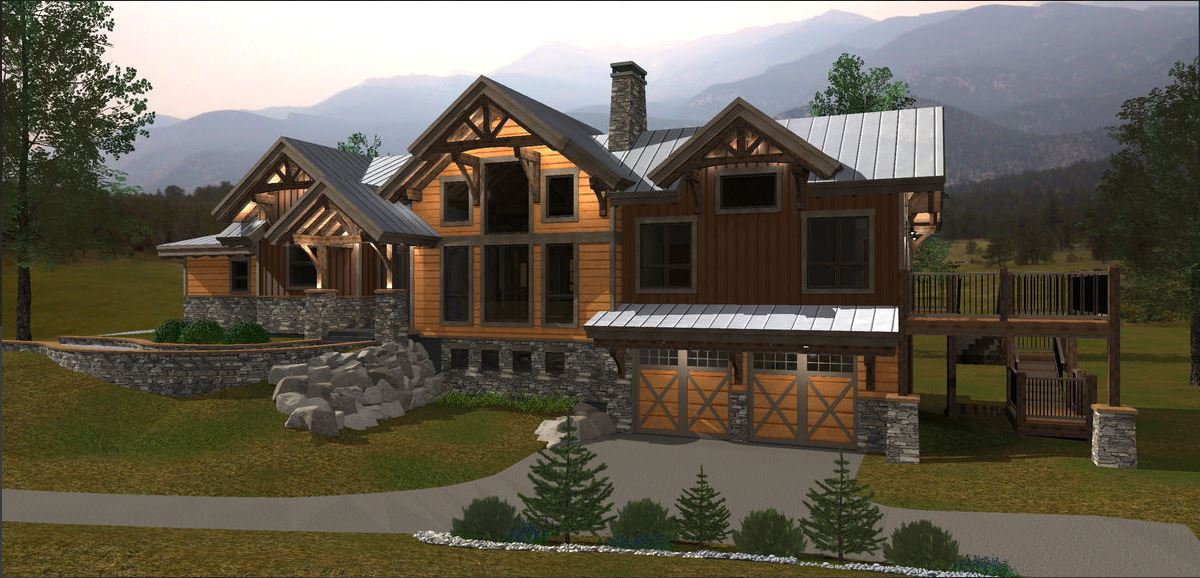 Rustic House Plans Timber Frames